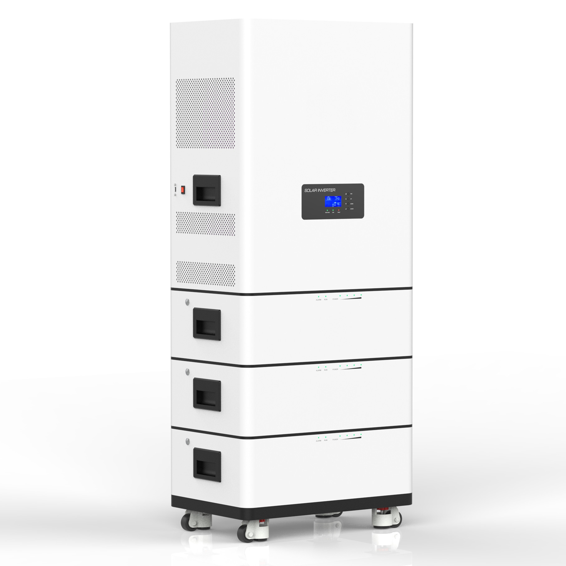 MK Solar 8.8kwh 17.7kwh 26.4kwh 35.2kwh Stakcable Hybrid Solar Off Grid ...